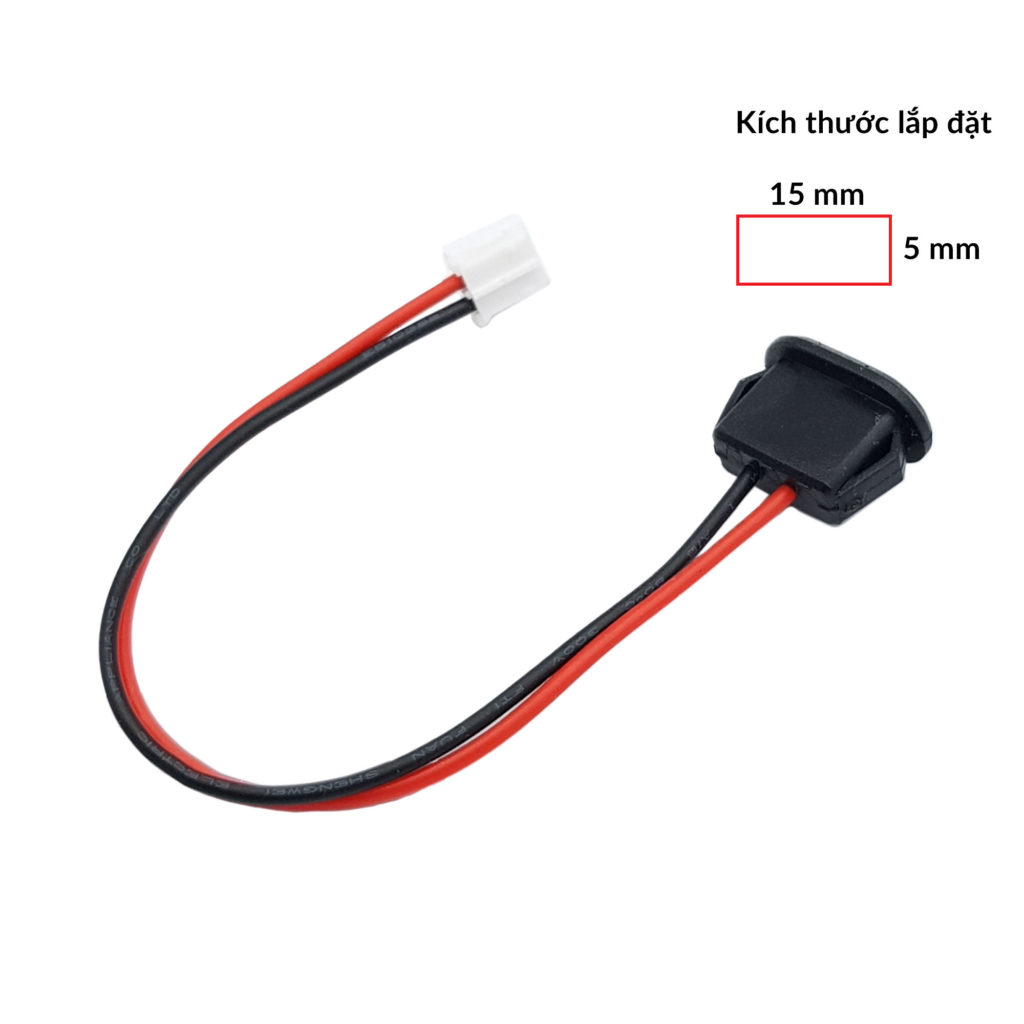 Jack nguồn Type C 2P kiểu gài - Nshop