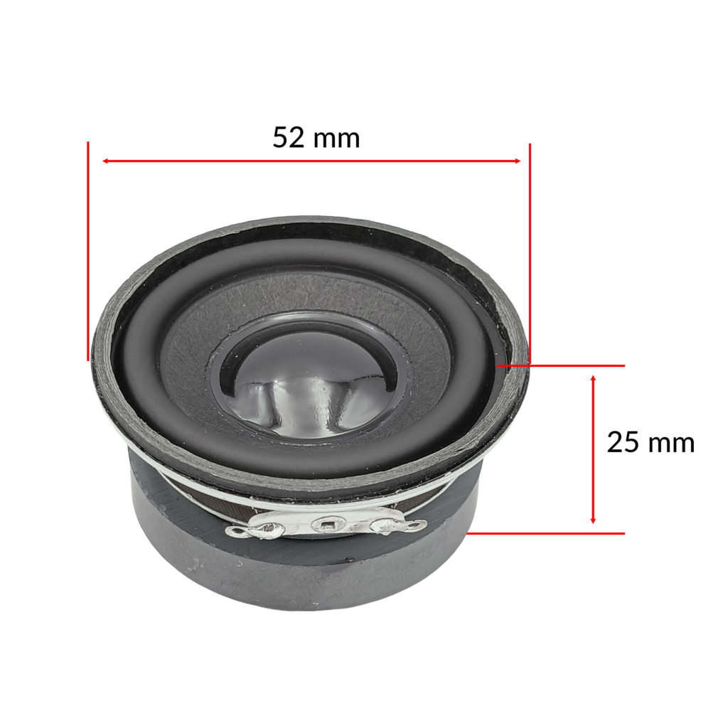 Loa toàn dải 3W 4Ohm đường kính 52mm - Nshop