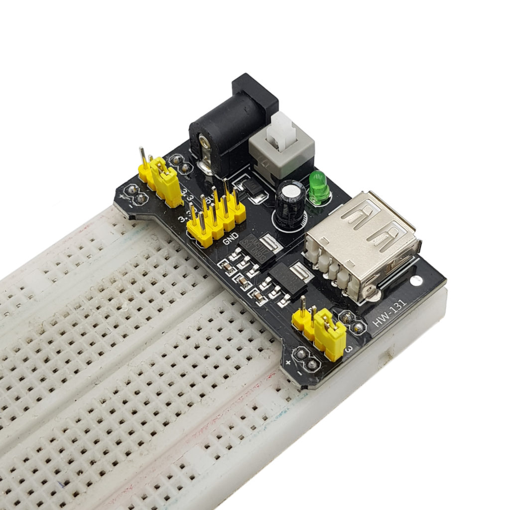 Mạch nguồn cho Testboard Breadboard MB-102 830 ngõ ra 3.3V / 5V Đầu vào ...