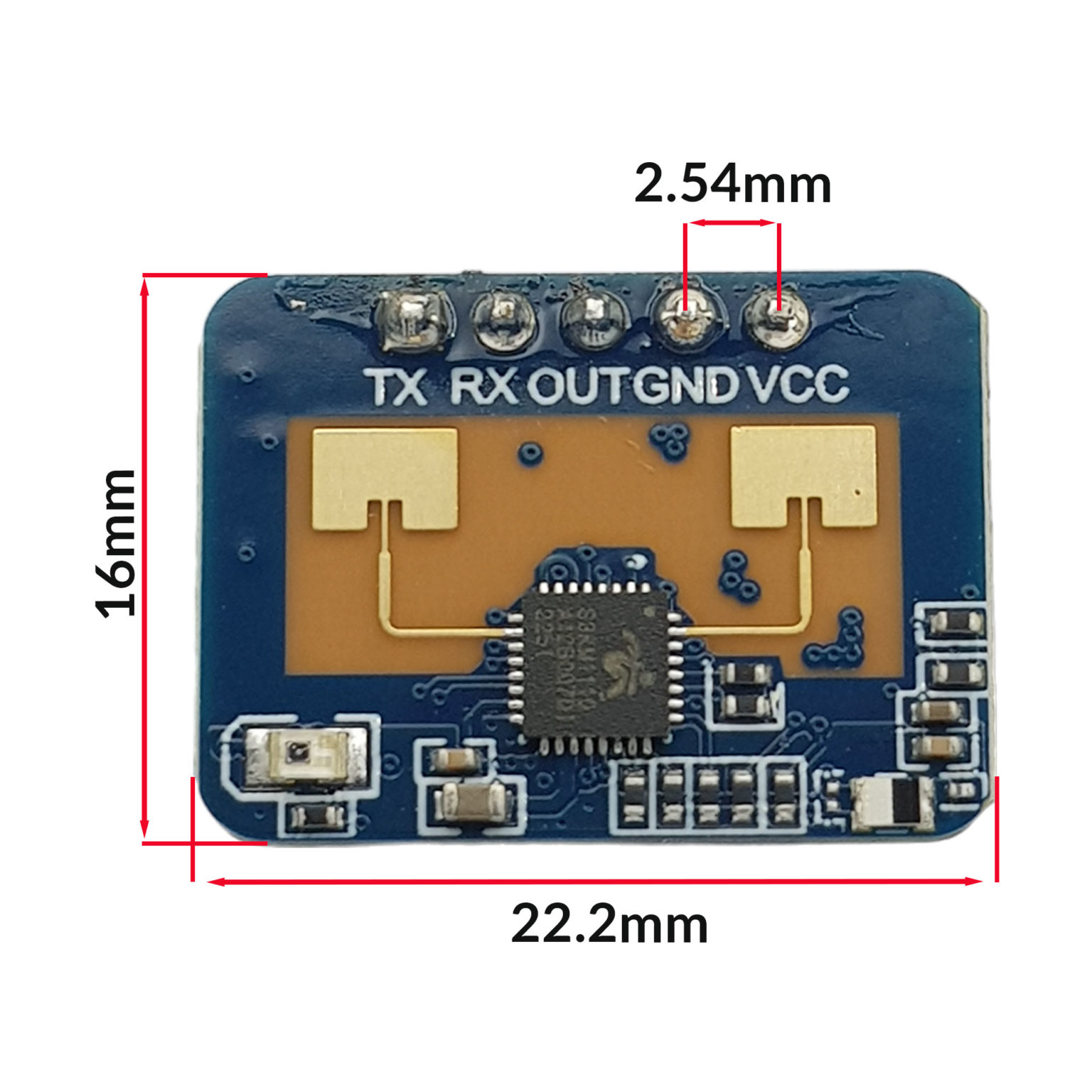 Cảm biến hiện diện con người HLK-LD2410C V1.0 5V radar 24GHz Chỉ cảm ...