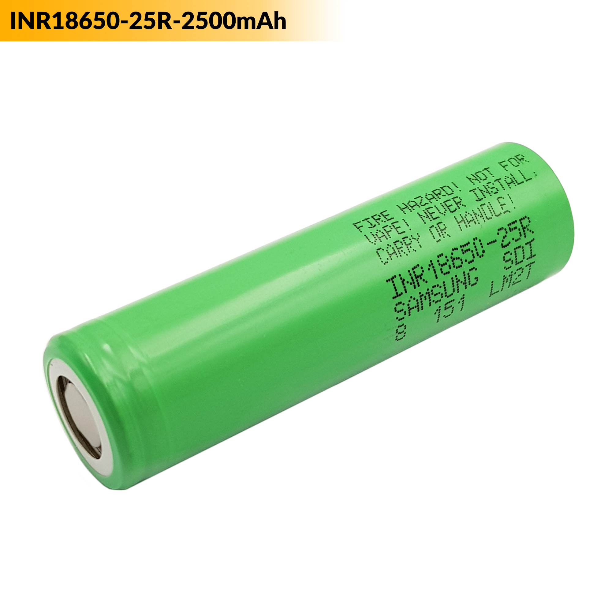 Pin cell Samsung INR18650 25R 2500mAh - Nshop