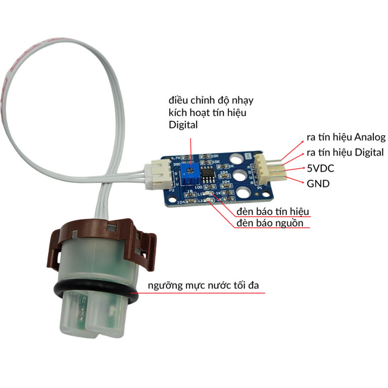 Cảm Biến Đo Độ Đục Của Nước ASAIR AZDM01 - Nshop