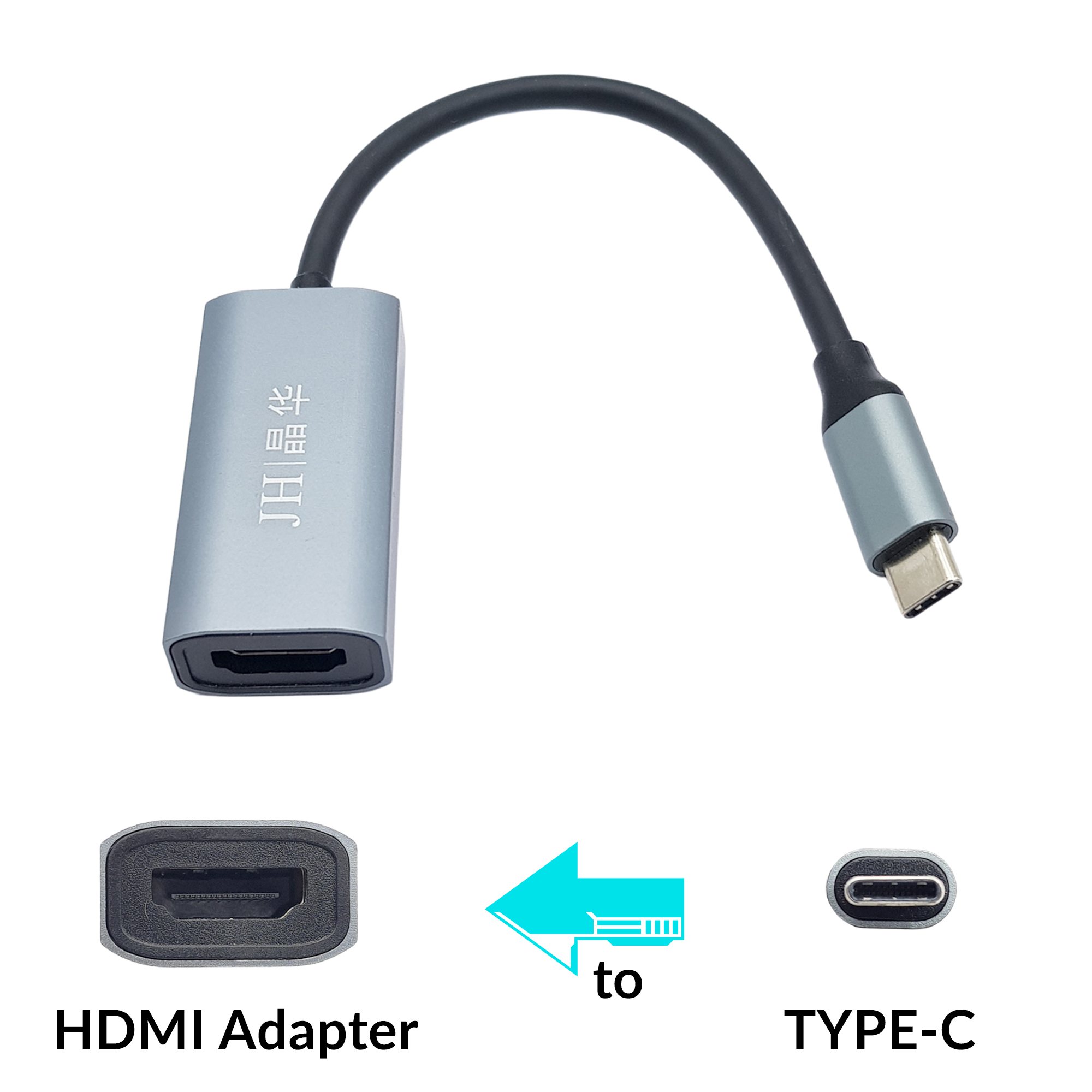 Cáp chuyển USB Type C sang HDMI 4K @30Hz - Nshop