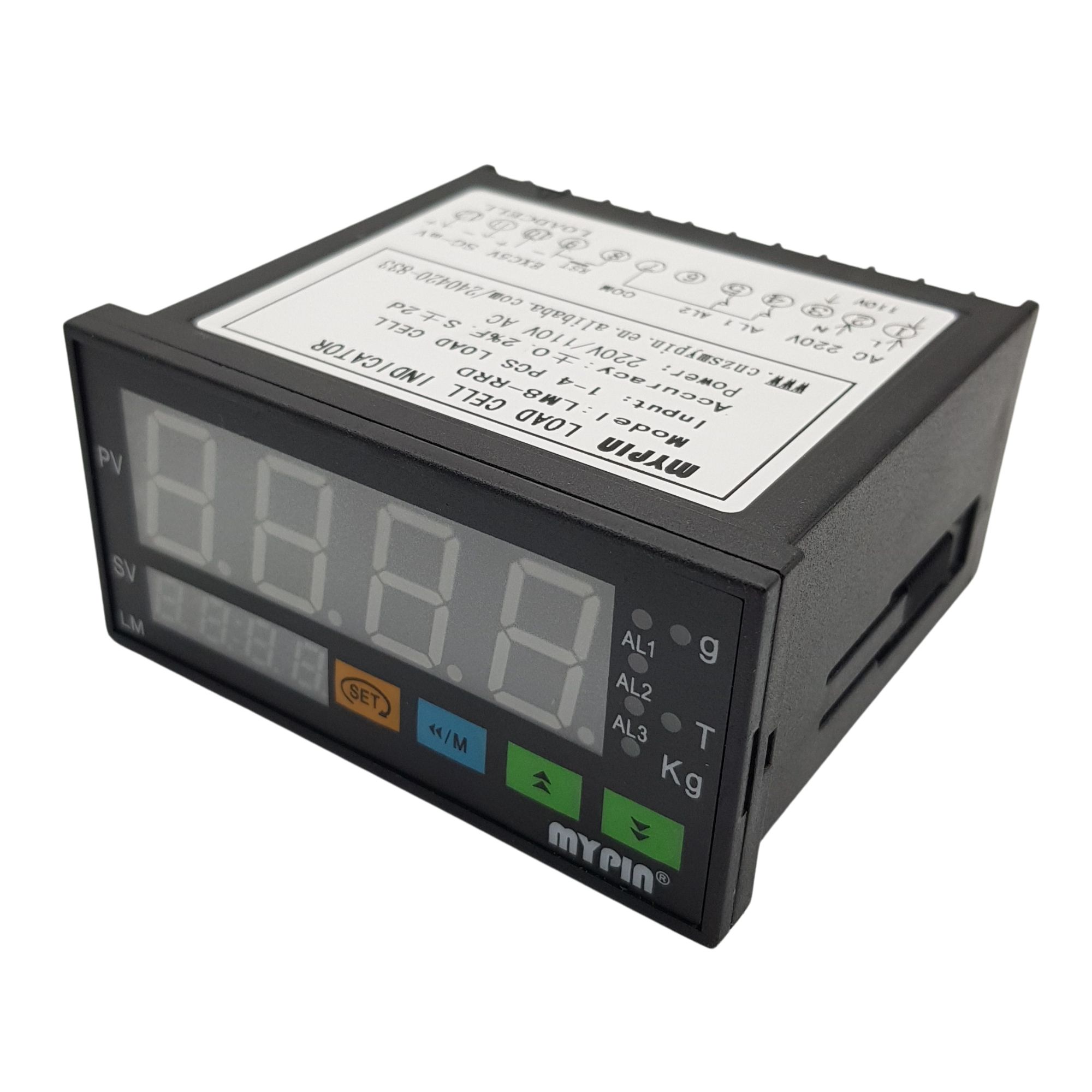 Bộ điều khiển LM8-RRD, đầu cân kỹ thuật số đọc cảm biến loadcell - Nshop