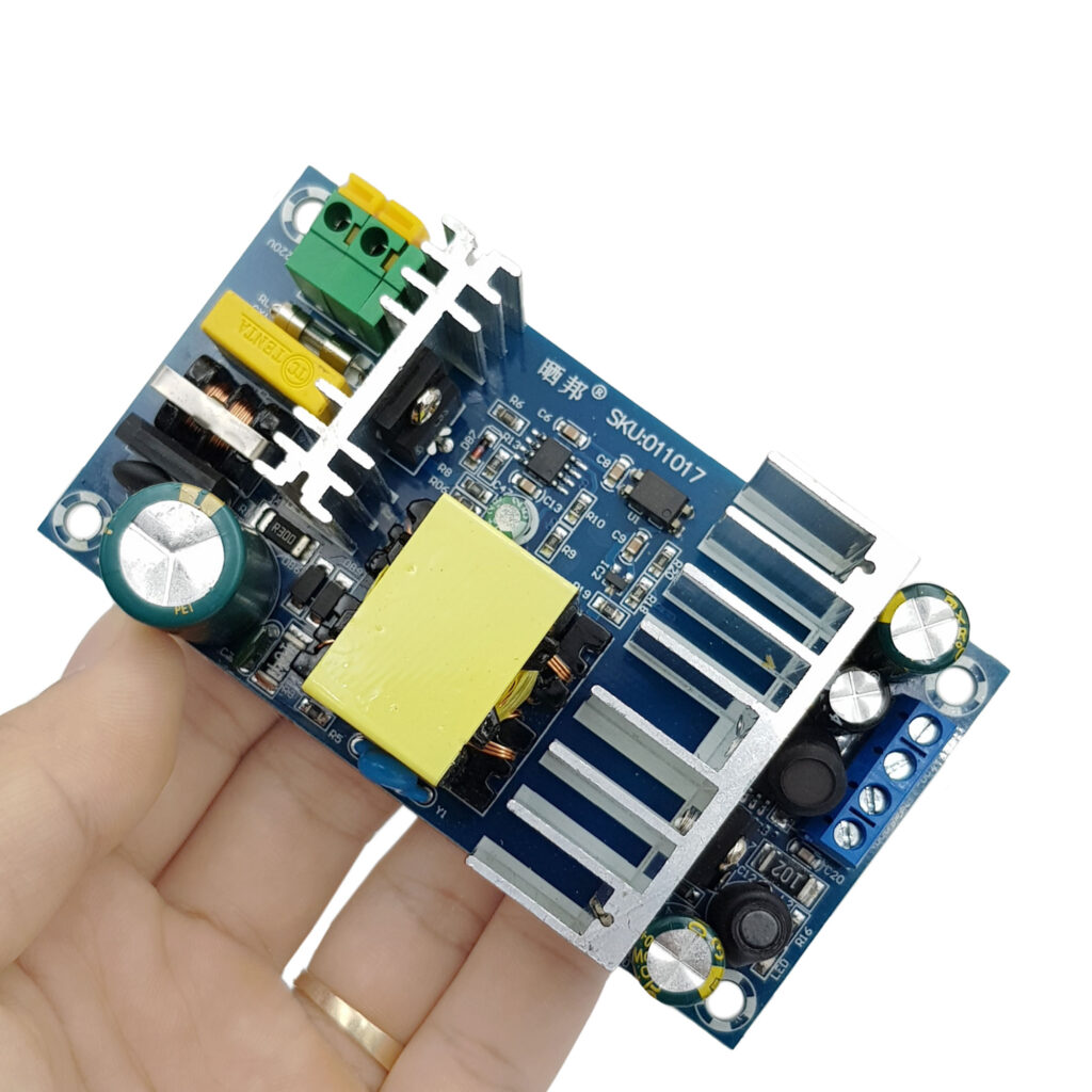 Module nguồn AC-DC 100W ngõ ra kép 24V 4A và 5V 1A - Nshop