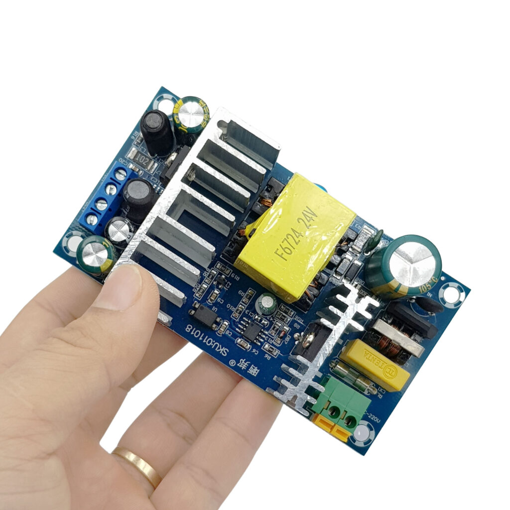 Module Nguồn AC-DC 120W 2 ngõ ra 24V 4A và 12V 1A - Nshop