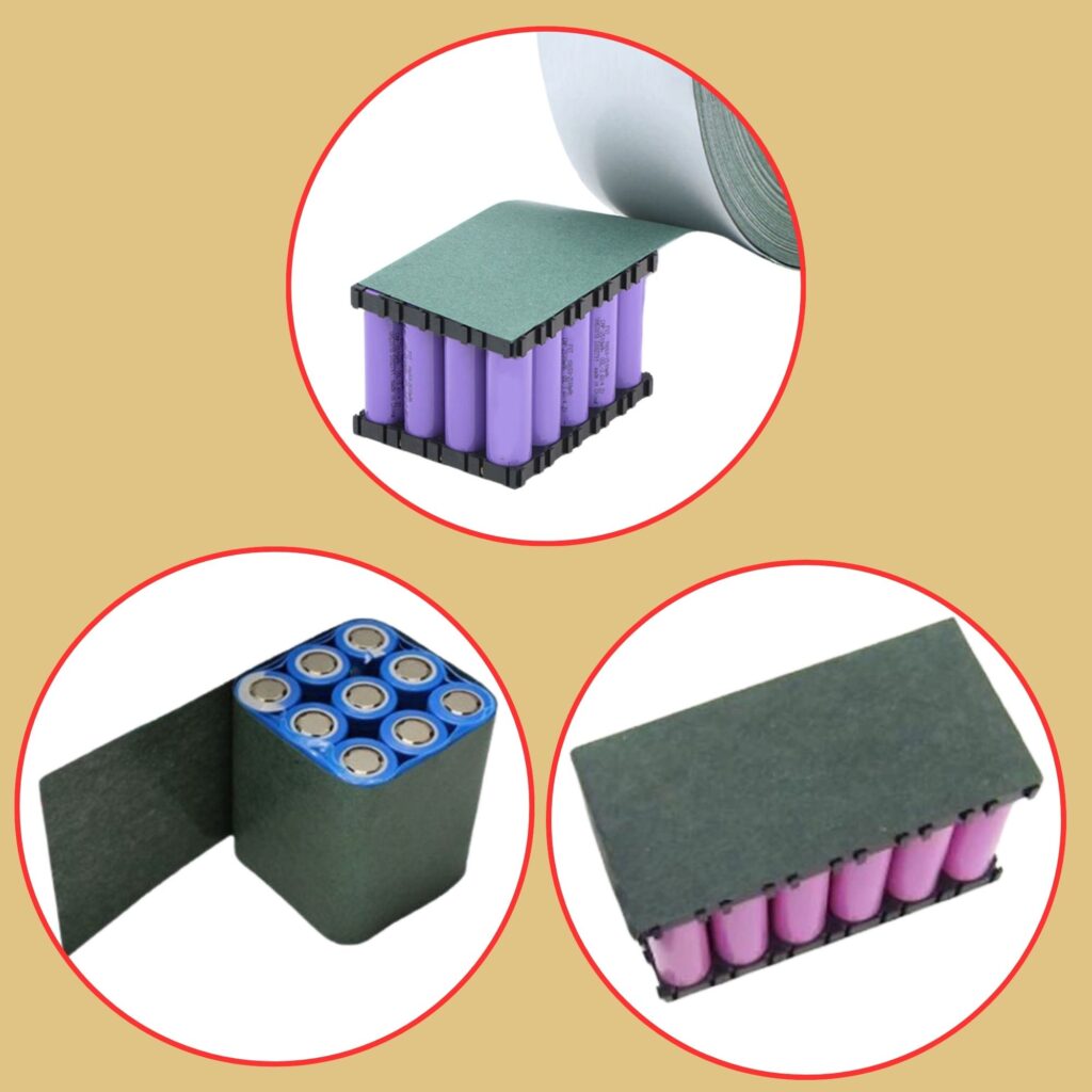 Giấy dán cách nhiệt, cách điện đóng cell pin Rộng 100mm - Nshop