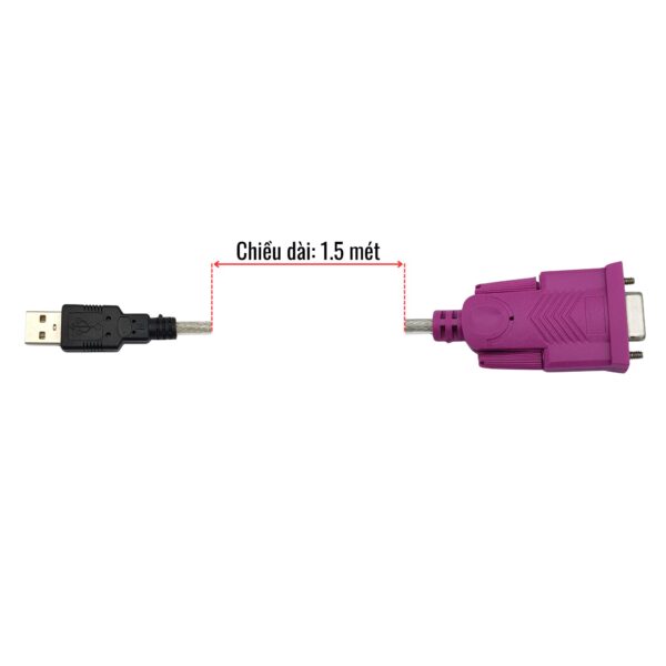 Cáp chuyển đổi USB sang giao tiếp RS232 PL2303 - Nshop