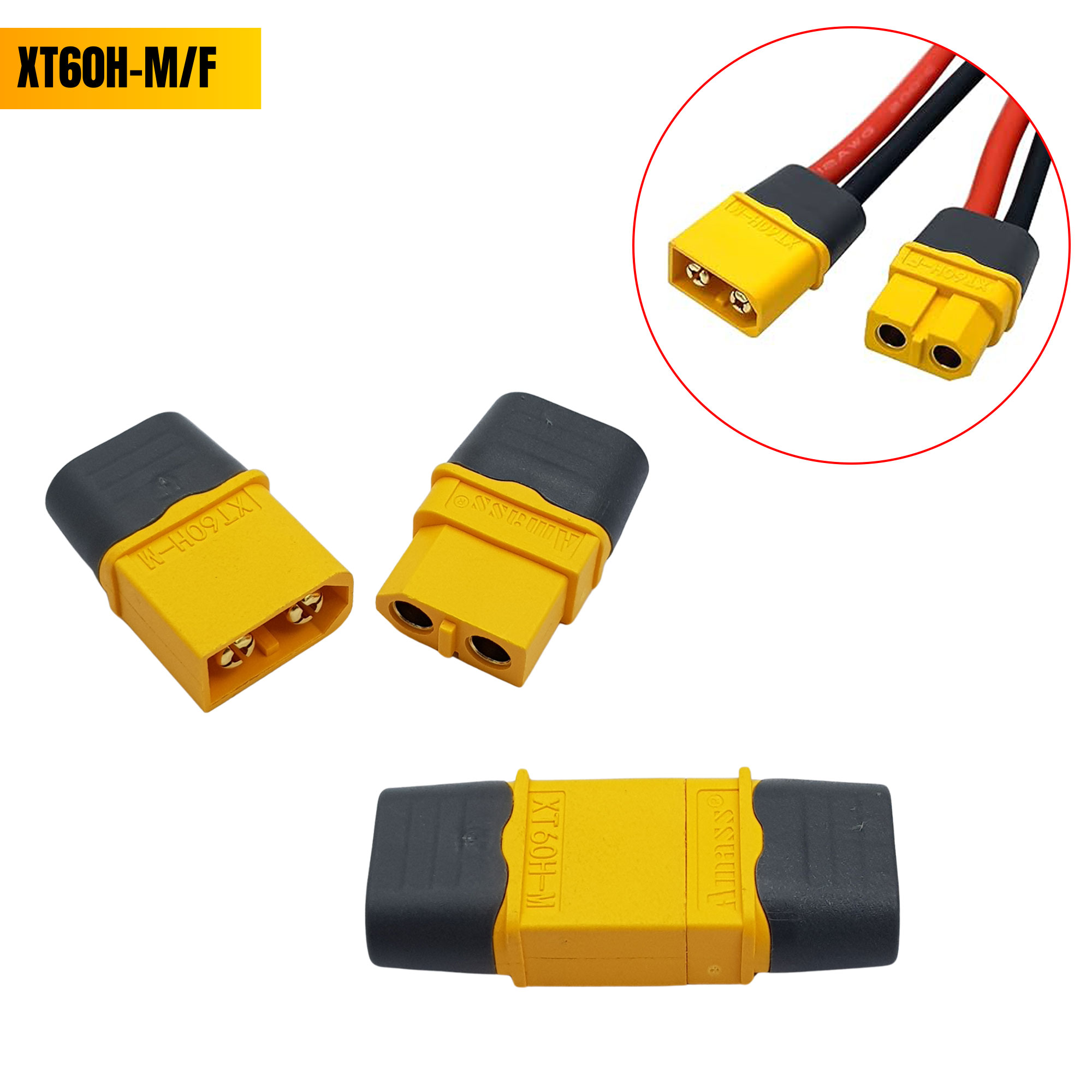 Jack nối XT60H-M/F Amass - Nshop