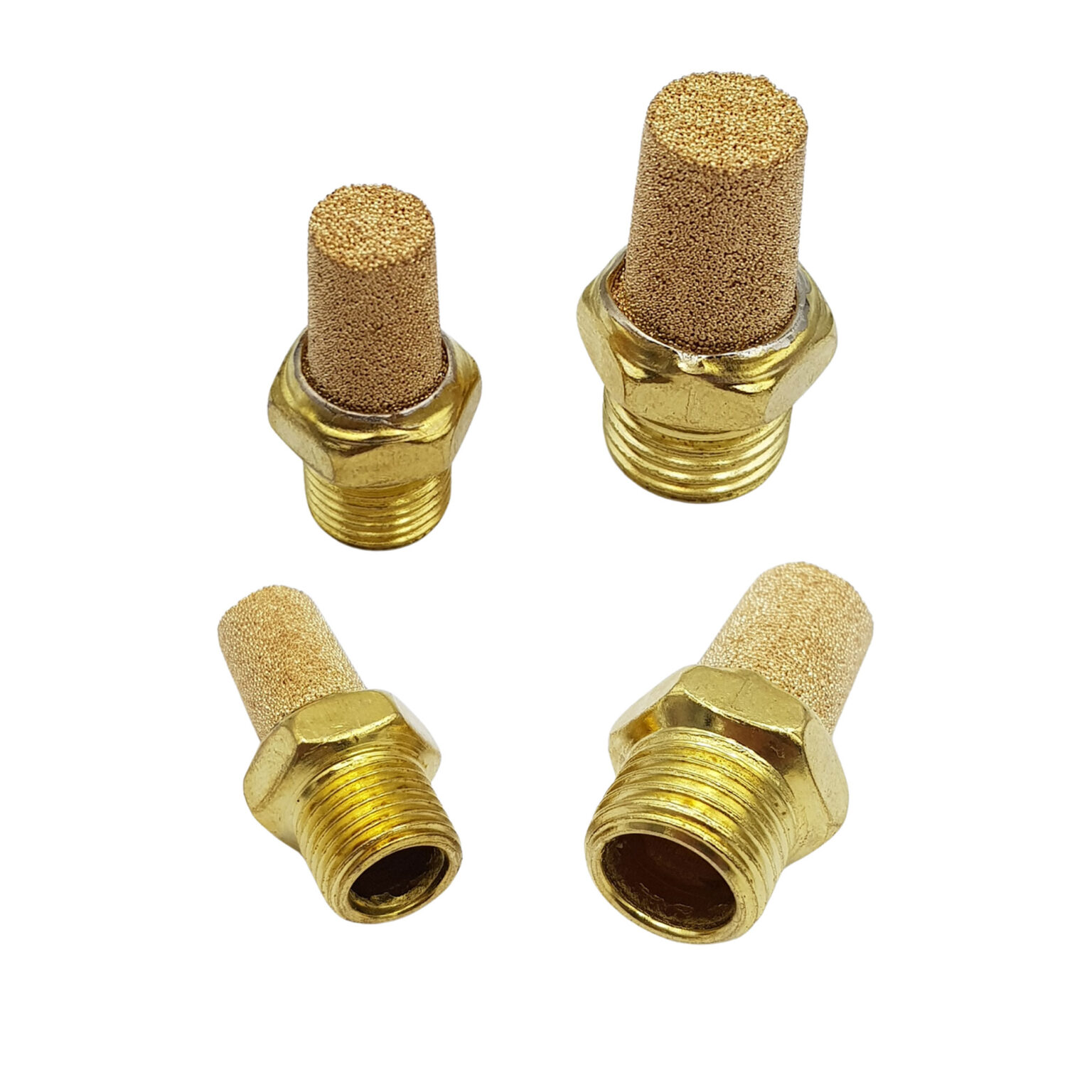 Đầu giảm thanh, lọc khí nén ren ngoài 1/8 inch - Nshop