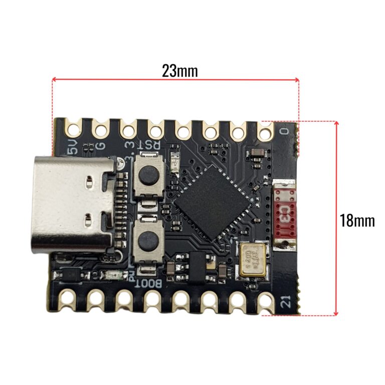 Kit phát triển Wifi Bluetooth ESP32-C3 Super Mini - Nshop