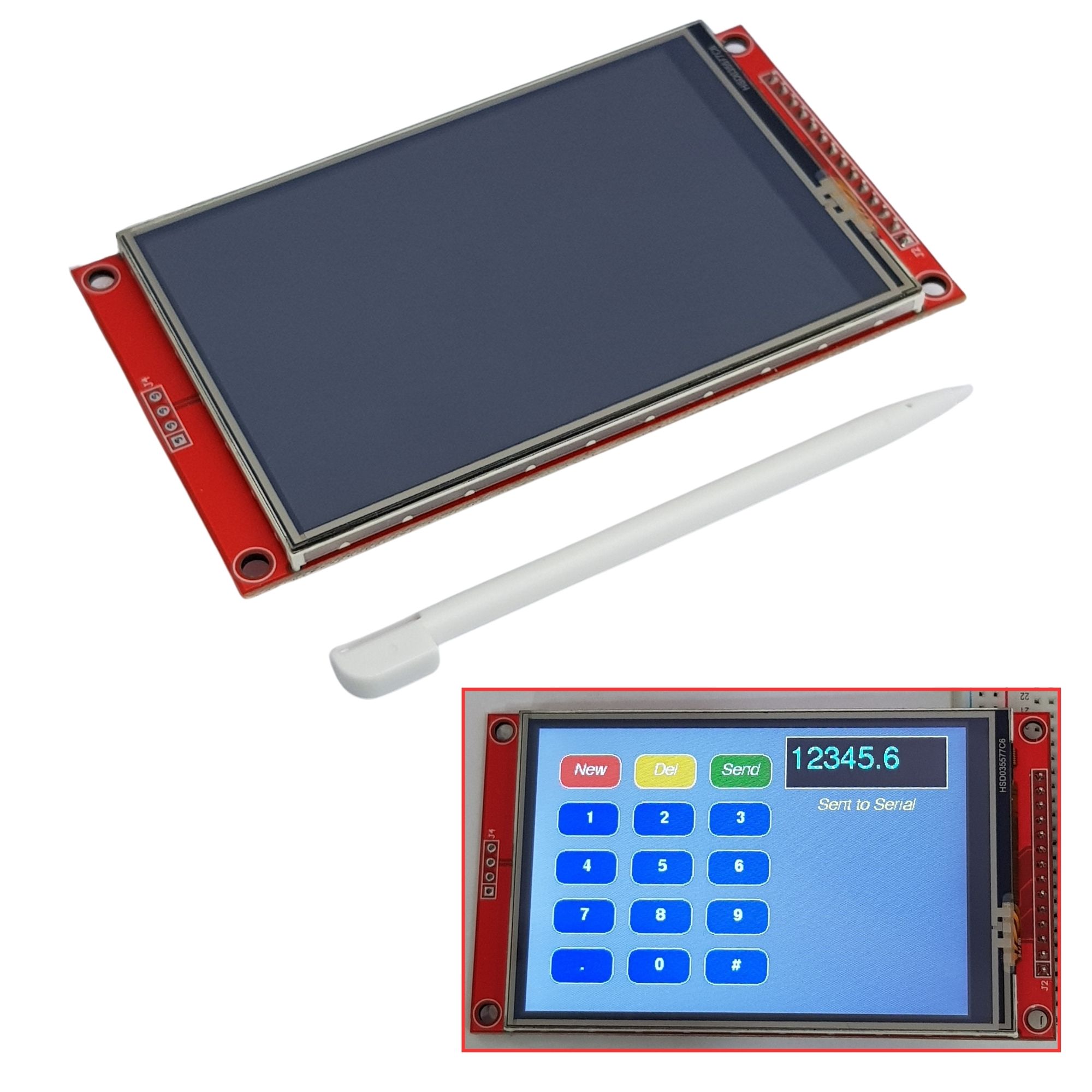 Màn hình cảm ứng TFT 3.5 inch ILI9488 giao tiếp SPI - Nshop