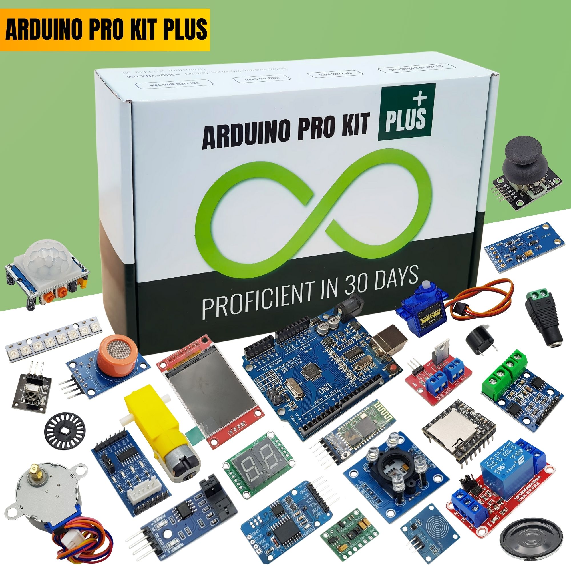 Bộ KIT học lập trình Arduino UNO R3 PRO KIT PLUS - Nshop